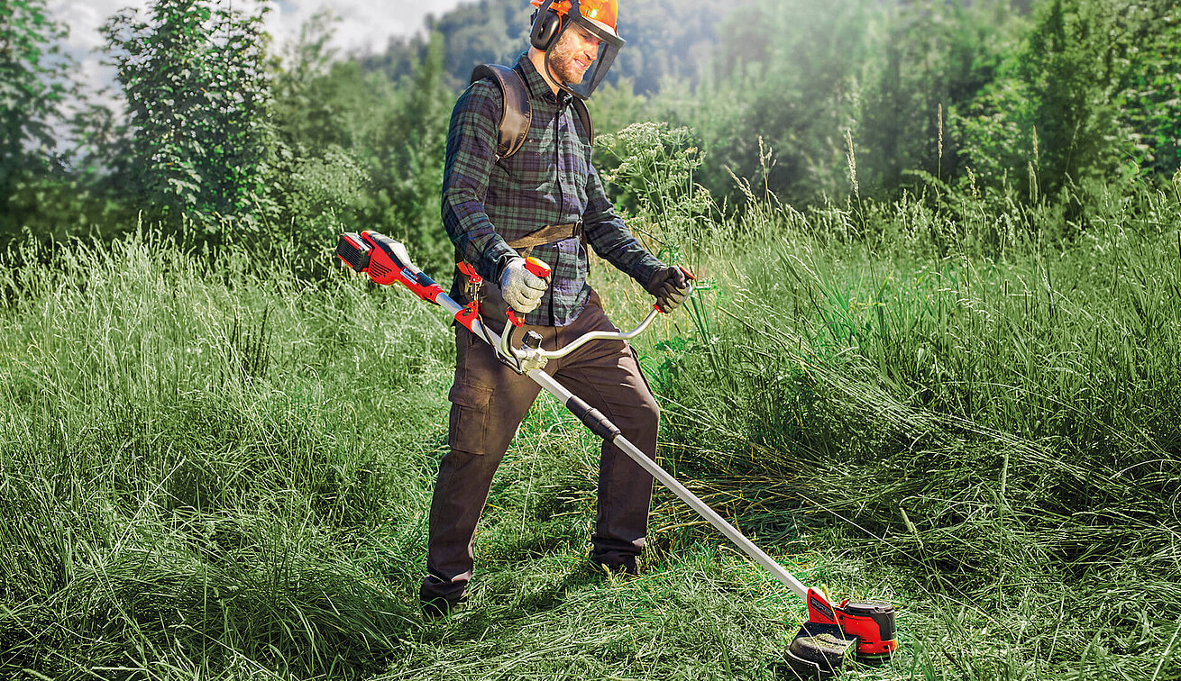 Rasentrimmer und Rasensensen für die präzise Rasenpflege | Einhell.ch