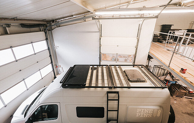 Camper Van Roof Terrace Build | Einhell Blog