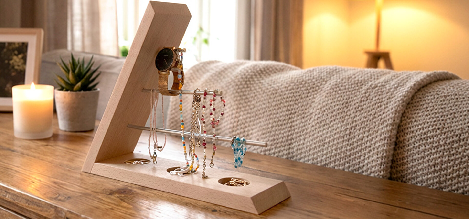 DIY: Build a Wooden Jewellery Stand | Einhell Advisor
